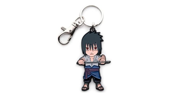 Naruto - Sasuke with Sword Keychain