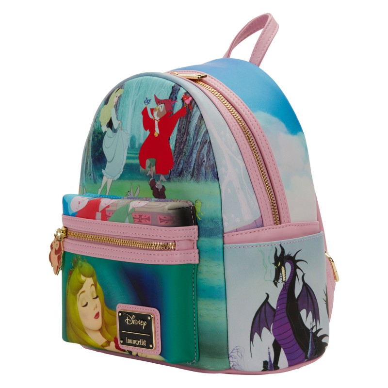 Disney - Sleeping Beauty Princess Scenes Mini Backpack