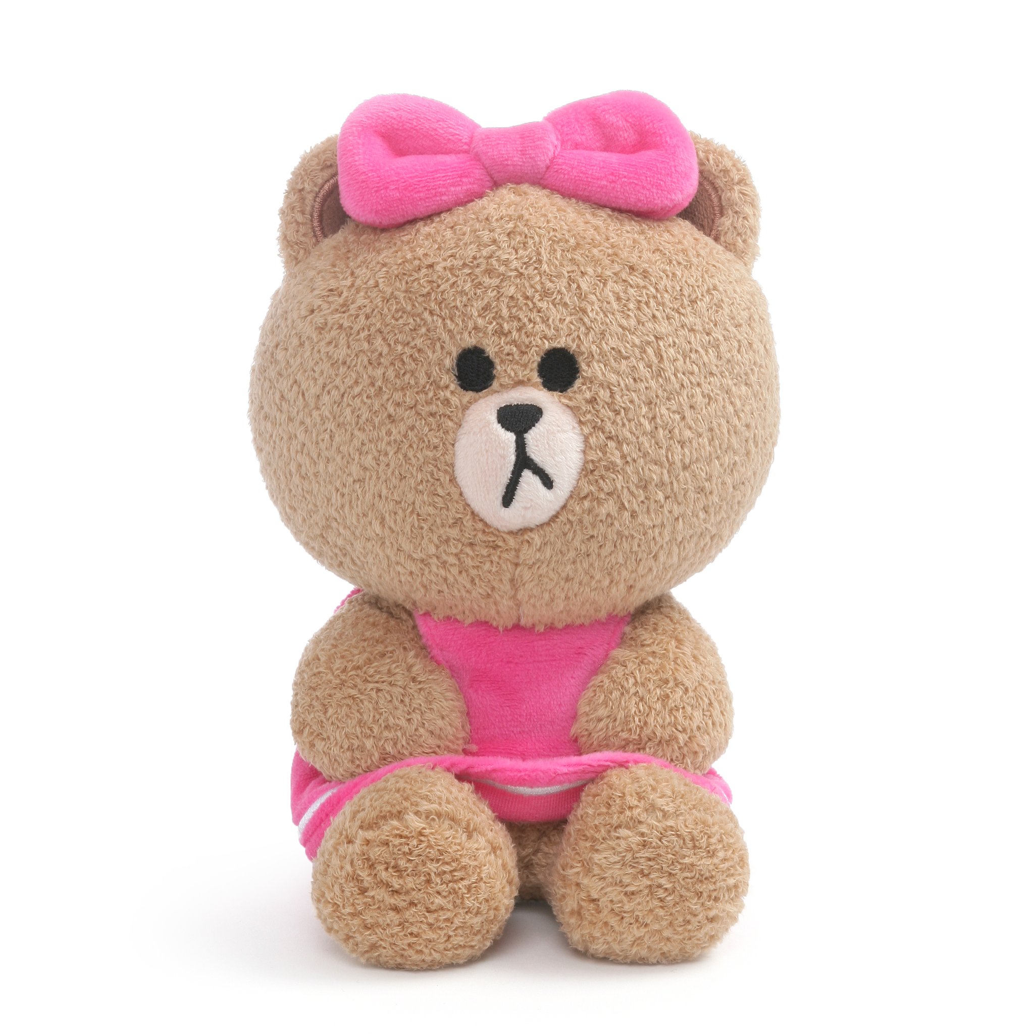 Line Friends - Choco Seated 7" Plush