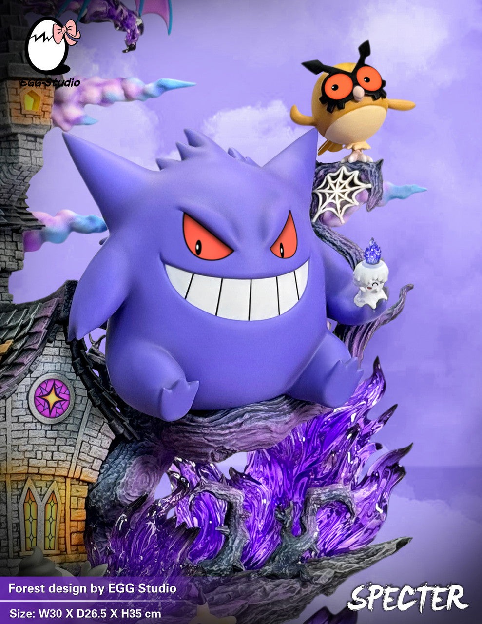 Egg-Studio - Gengar Group Specter 1/4 Scale Statue