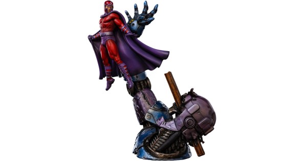 Iron Studios - Marvel Comics: X-Men: Magneto Vs. Sentinel Exclusive 1/ ...