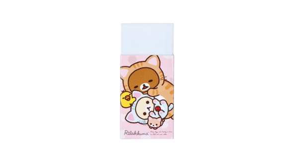 Rilakkuma Eraser - Tiger - Rectangle
